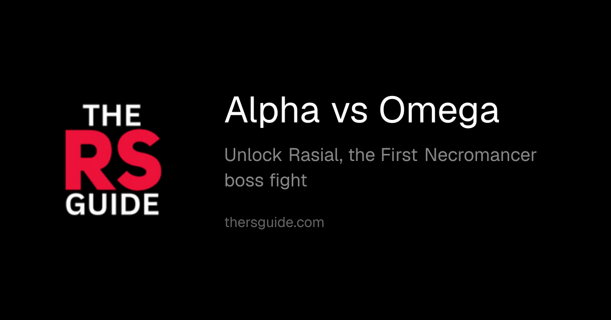 Alpha vs Omega