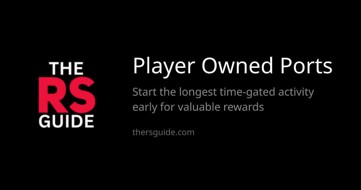 Player Owned Ports